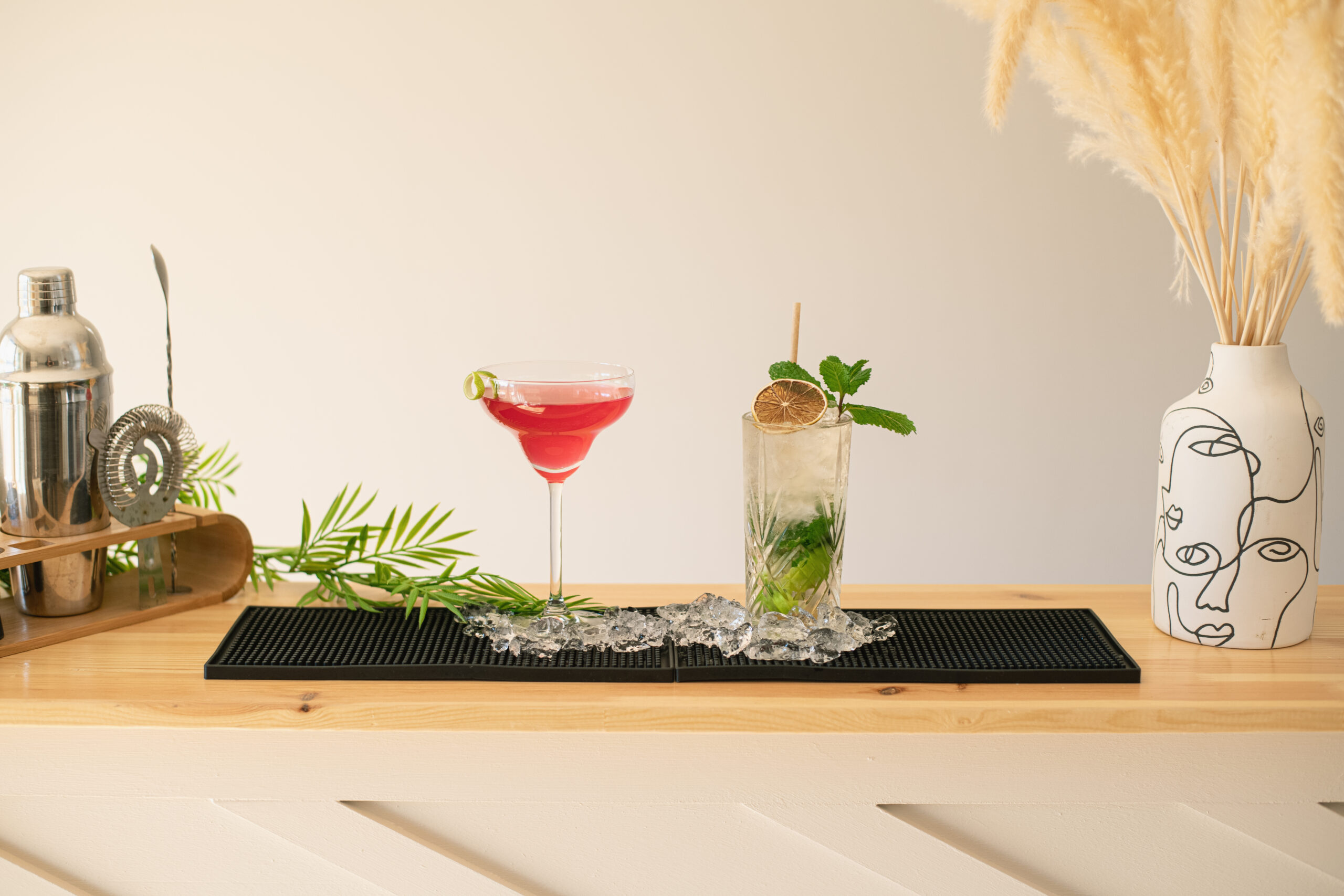 Bar à cocktail mobile - Effet bar
